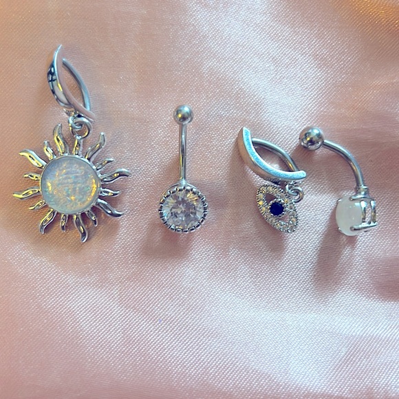 Accessories | Silver Belly Rings | Poshmark